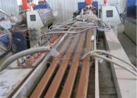 China Plastic Board Extrusion WPC Board Production Line With Two Screw for sale