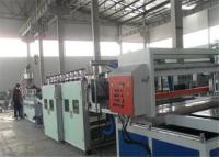 China WPC PVC Foam Board Machine / Plastic Construction Template Production Line for sale