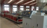 China WPC Flooring Panel Wood Plastic Composite Extrusion Line WPC Profile Extruding Machine for sale