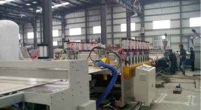 China PVC WPC Wood Plastic Composite Extrusion Line for Window Profile Production for sale