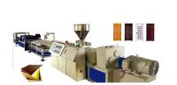 China Automatic Wood Plastic Composite Extrusion Line for Wood Composite Plastic Profile Making for sale