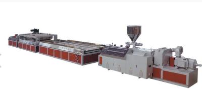 China WPC Display Board Extrusion Line for 1220×2440mm Foam Panels with 50-75% Wood Content for sale