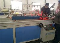 China Double Screw Design Wpc Extrusion Machine / Wood Plastic Composite Production Line for sale