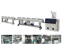 China Single Screw Plastic Corrugated Pipe Production Line / PE Corrugated Pipe Making Machine for sale