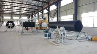 China Drainage pipe Plastic Extrusion Line , HDPE Sprial Winding Pipe Extrusion Machine for sale