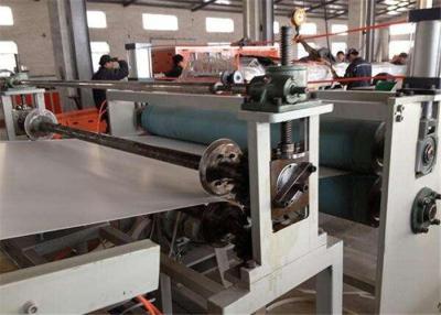 China PVC WPC Plastic Sheet Extrusion Line , PVC WPC Decoration Sheet Production Line for sale