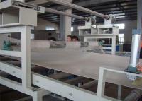 China PE PP WPC Wood Plastic Sheet Extrusion Line , Plastic Sheet Making Machine for sale