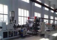 China Decorative PP Plastic Sheet Making Machine , Single Screw Plastic Sheet Extruder , PP PE Sheet Machinery for sale