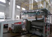China Faux Marble PVC Rigid Sheet Extrusion Line , Plastic Sheet Making Machine for sale