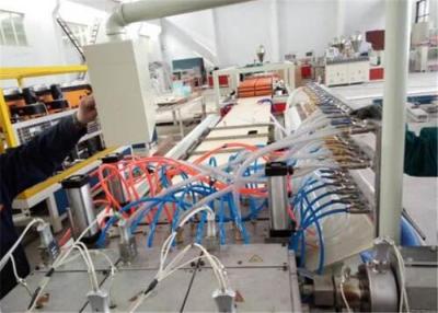 China PVC WPC PP PE Panel Plastic Profile Extrusion Line PP PE Foam Plate Extrusion Line for sale