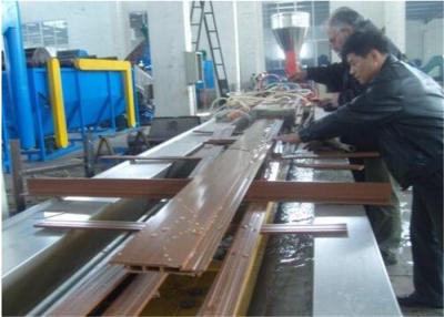 China Excellent Performance Plastic Profile Extrusion Line For Making PVC Marble Profile for sale