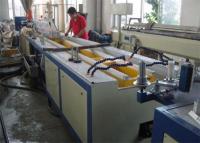 China Wood Plastic Composite Machine WPC Profile Production Line For Window for sale