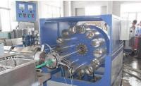 China Double Screw Pipe Extrusion Machine PVC Fiber Reinforced Soft Pipe Making Machine for sale