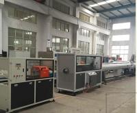 China High Efficiency Twin Screw Extruder , UPVC CPVC Plastic Pipe Making Machine for sale
