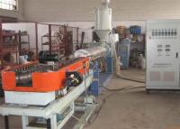 China Double Wall Corrugated Pipe Extrusion Line , PP PE PVC Pipe Extruder for sale