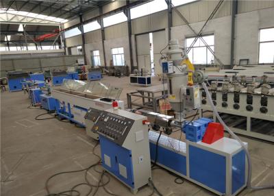 China PLC Control Single Screw Extruder , PE HDPE LDPE Pipe Extrusion Machine for sale