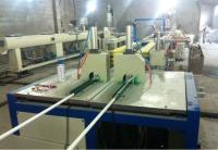 China Twin Screw Plastic Pipe Extrusion Line , Traction Speed 15m / min for sale