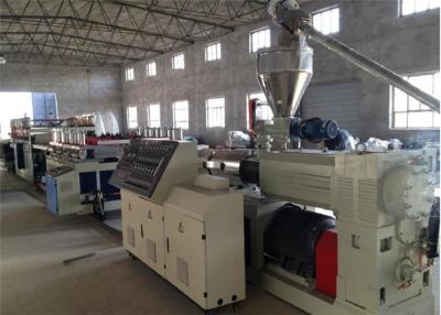 China PVC WPC Skinning Board Production Line , Plastic Board Extrusion Machine for sale