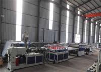 China Twin Screw Three - Layer Wood Plastic Extrusion Line , Wpc Extrusion Machine for sale