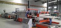 China Plastic Extruder Wood Plastic Composite Extrusion Line / WPC Decking Making Machine for sale