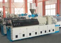 China 65mm Door Window Plastic Profile Extrusion Line UPVC Profile Making Machine for sale