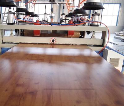 China Fully Automatic WPC Foam Board Machine 55mm Twin Screw Extruder 150kg per Hour for sale