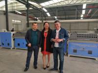 China PE Double Wall Corrugated Pipe Production Line 110-250mm HDPE Extrusion Machine for sale