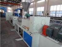 China 30Mm Width Plastic Extrusion Machine Sprial Flexible Polyethylene Cable Protection Sleeve for sale