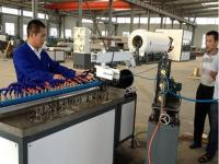 China Single Screw Plastic Extrusion Machine For PE PP Wire Cable Sprial Wrapping Band Pipe for sale
