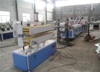 China WPC PVC Wood Plastic Profile Making Machine / Plastic Profile Extruder for sale