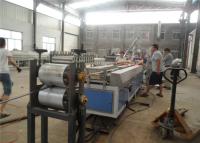 China PE WPC Bench Plastic Profile Extrusion Line , Parapet Profile Machine for sale
