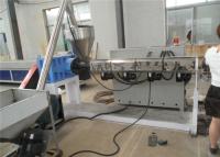 China Precision Top Notch Plastic Profile Production Line Double Screw for sale