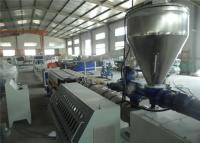 China Single Wall Corrugated Plastic Pipe Extrusion Line PP PE PVC Pipe Making Machine for sale
