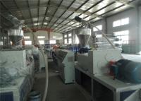 China Single Wall Corrugated Plastic Pipe Extrusion Line PP PE PVC Pipe Making Machine for sale