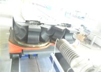 China Single Screw Plastic Pipe Extrusion Line , PE Corrugated Pipe Production Line for sale