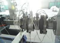 China Horizontal Type Plastic Extrusion Line , Double Wall PE Corrugated Pipe Machinery for sale