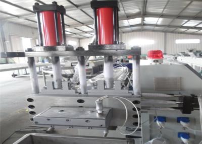 China PP PE Plastic Granulator Machine Double Stage 100-600kg Capacity for Woven Bag Film Recycling for sale