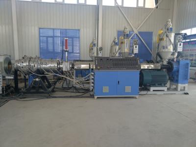 China Single Screw PE Water Plastic Pipe Extrusion Line CE ISO9001 Certificate for sale