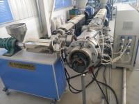 China PPR HDPE Plastic Pipe Single Screw Extruder / PE Platic Pipe Production Making Machine for sale