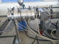 China LDPE HDPE Plastic Pipe Extrusion Line , Water PE Pipe Extrusion Machine CE ISO9001 for sale