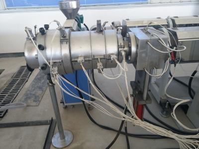 China PE HDPE PPR Plastic Pipe Production Line With 1 Year Warranty , Low Noise for sale