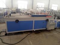 China Plastic PVC Profile Production Line / Wood Plastic Profile Extrusion Process for sale