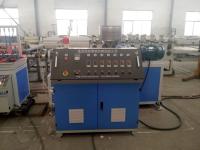 China Plastic PVC Profile Production Line / Wood Plastic Profile Extrusion Process for sale