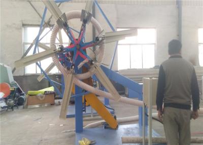 China SJ65 Plastic Pipe Extrusion Line PE Carbon Spiral Reinforcing Pipe Production for sale