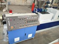 China PVC Hot Cutting Plastic Granules Machine | Double Screw Extruder 200-500KG/h Capacity | 380V Industrial Pelletizer for sale