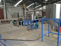 China PVC Hot Cutting Plastic Granules Machine | Double Screw Extruder 200-500KG/h Capacity | 380V Industrial Pelletizer for sale