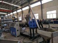 China 380V 50hz Wpc Foam Board Machine , Pvc Foam Sheet Making Machine Fully Automatic for sale