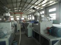China 25000N Twin Screw 315mm Plastic PVC Pipe Making Machine for sale