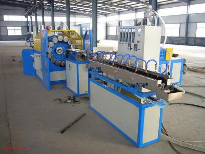 China PVC Fiber Hose Extrusion Line 90kg/H Production Capacity for 20-63mm Snake Skin Pipe Manufacturing for sale