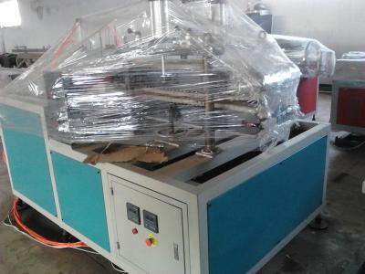 China PVC Twin Pipe Extruder 16-800mm Diameter Range 120KG/H Capacity Plastic Pipe Extrusion Line Machinery for sale